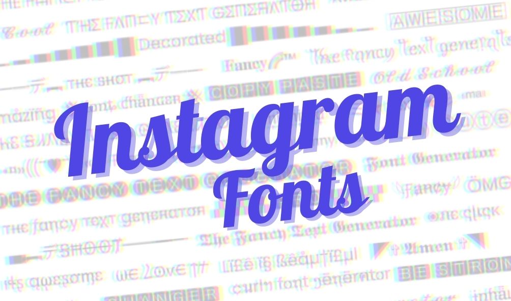 Instagram Font Generator Pictures